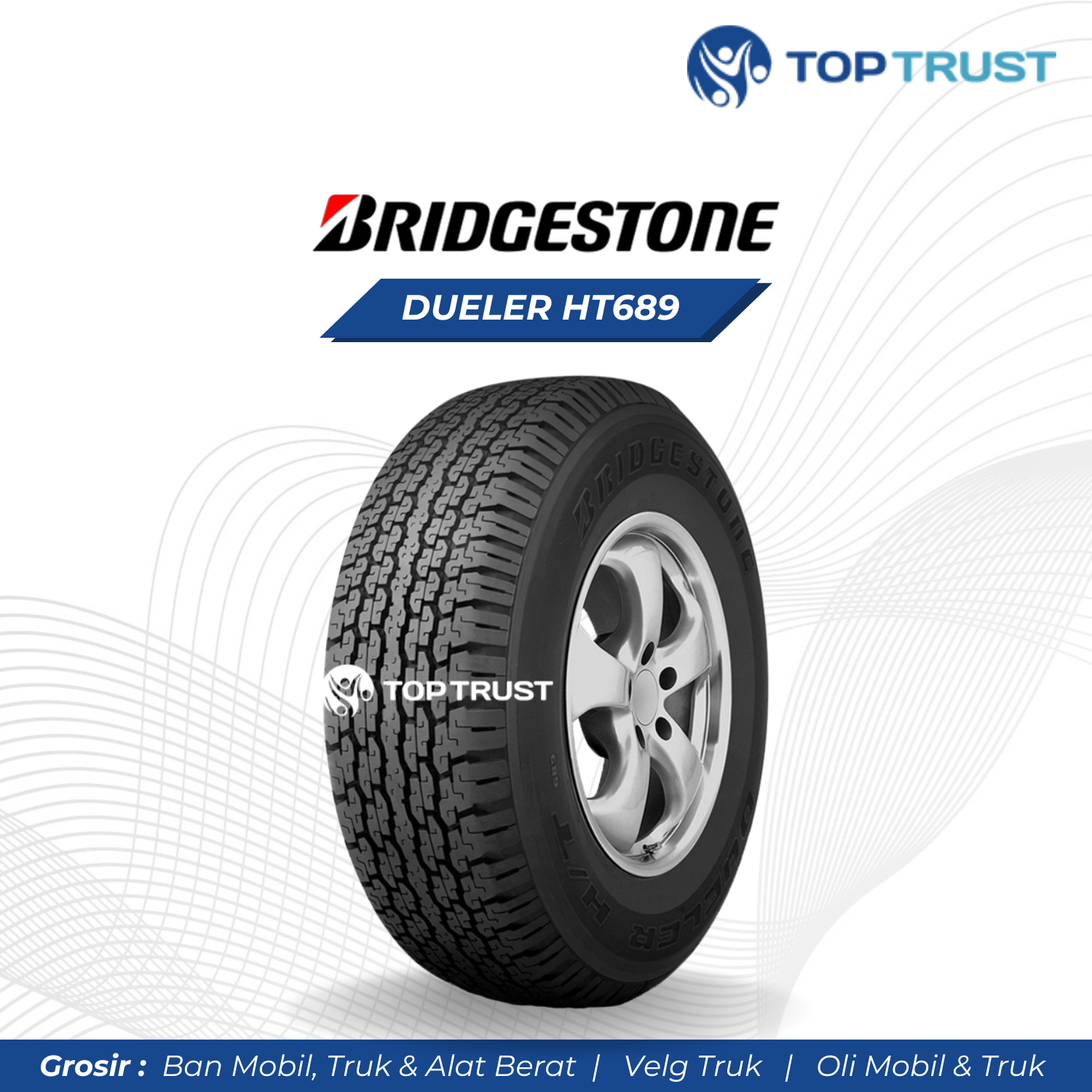 Top Trust - Grosir Ban Mobil, Ban Truk, dan Oli Mobil Murah di Surabaya